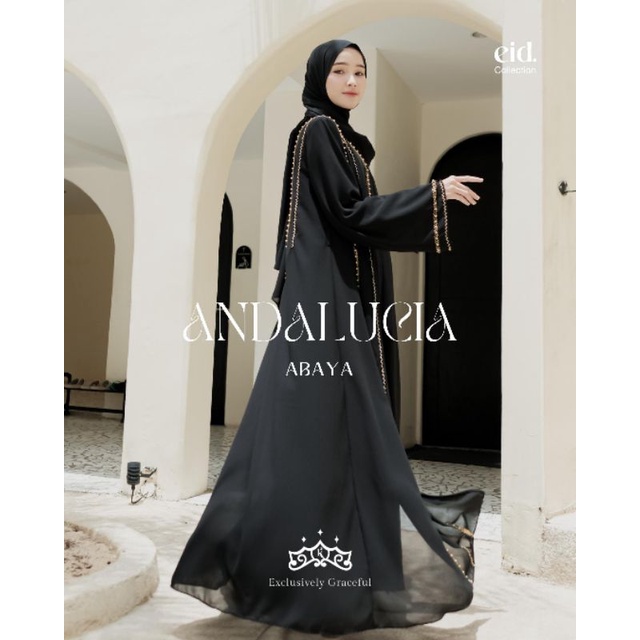 Jual READY ANDALUCIA ABAYA NEW COLOR BY KAZAMI (EID SERIES 2025 ...