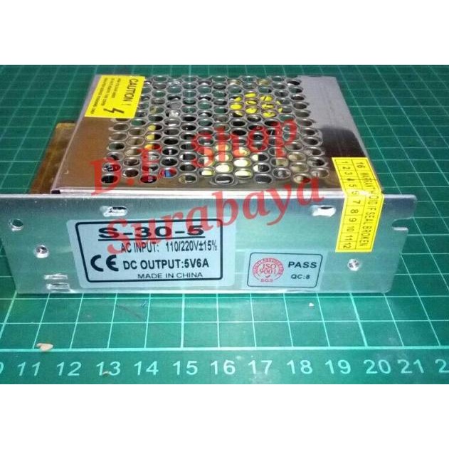 Jual Power Supply Switching 5V 6A u/ Arduino, LED | Shopee Indonesia