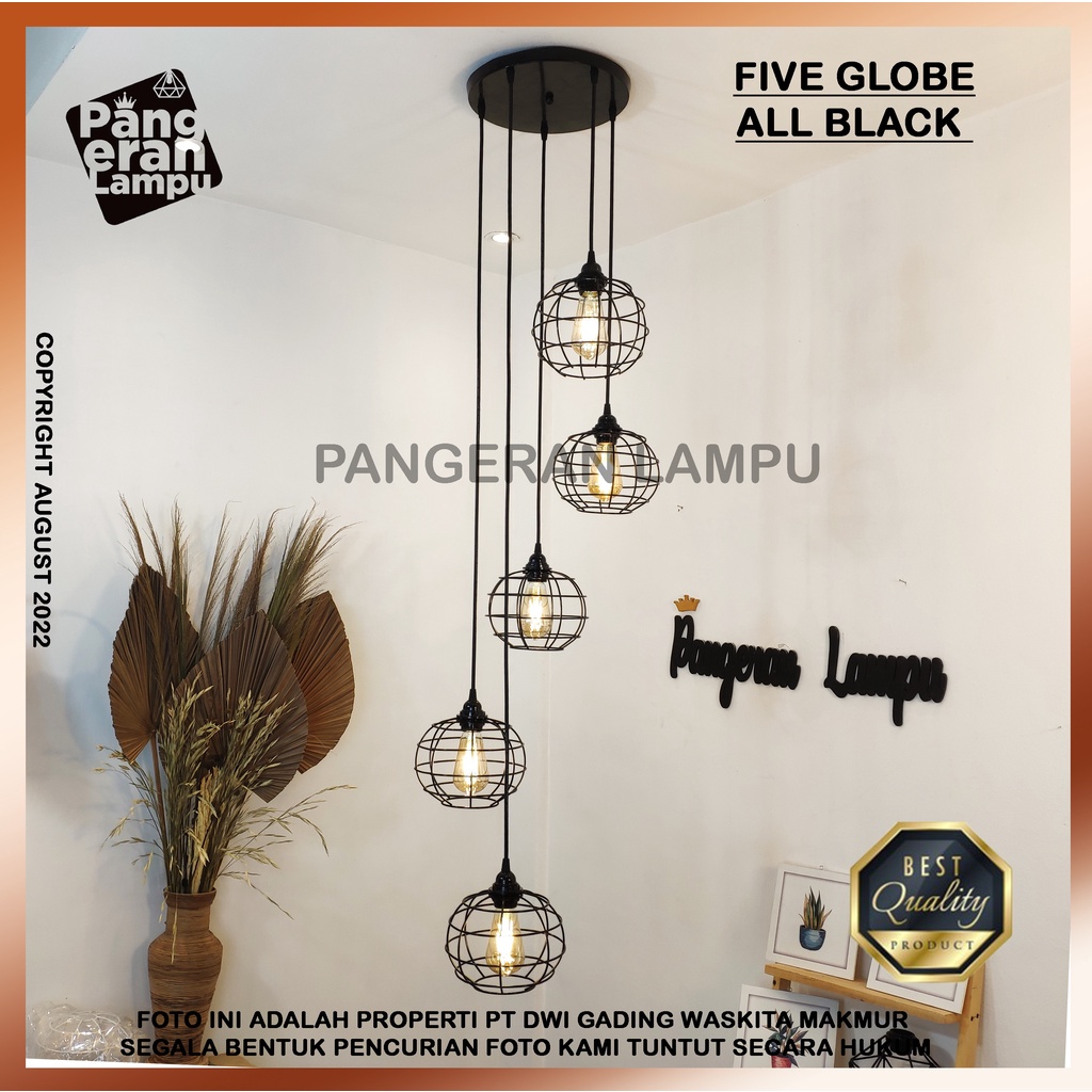 Jual Lampu Gantung / Lampu Hias / lampu Void Estetik industrial Modern ...