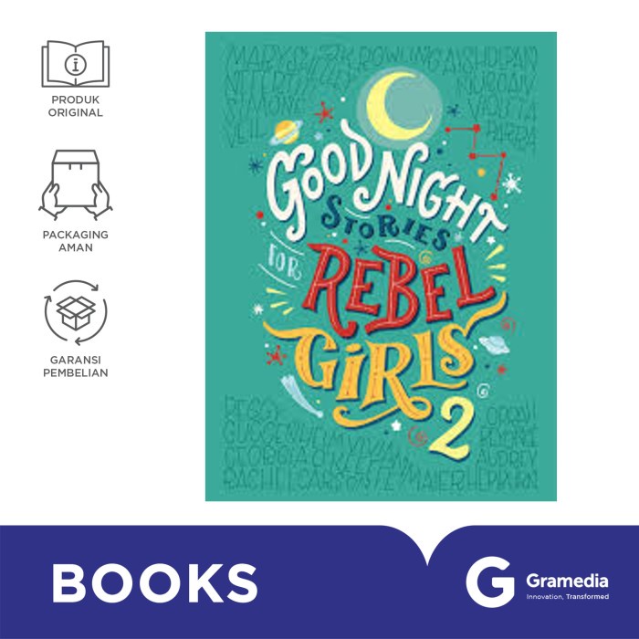 Jual Good Night Stories 2 For Rebel Girls Hc Shopee Indonesia