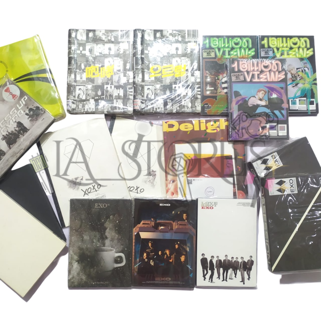 Jual [READY] ALBUM EXO GROWL OBSESSION WHAT A LIFE DELIGHT LOTTO XOXO ...