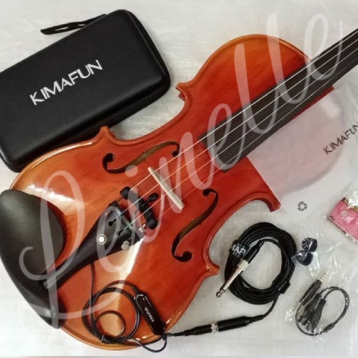 Jual Alat Musik Professional Violin Microphone Kimafun Mic Biola Viola ...