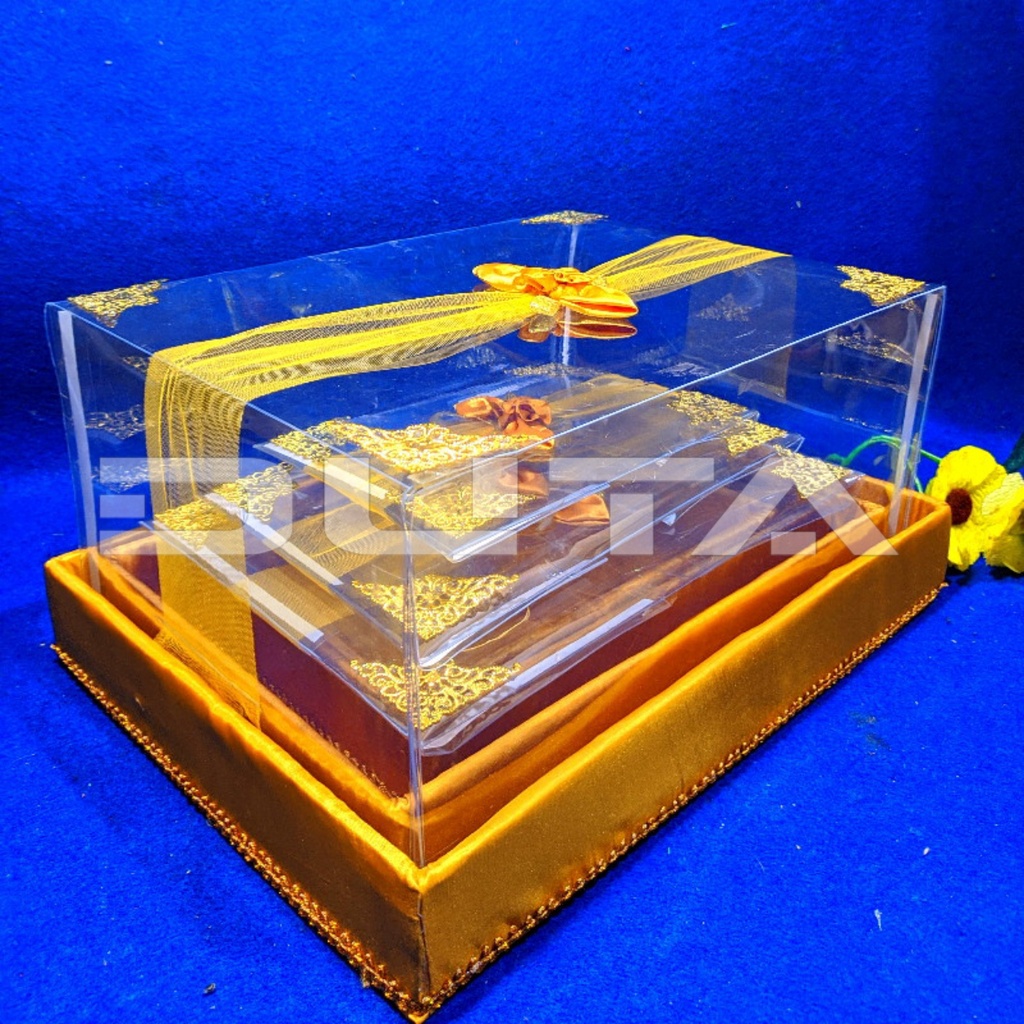 Jual Parcel Hantaran Lamaran Seserahan Pernikahan Isi 4 Tutup Box Mika ...