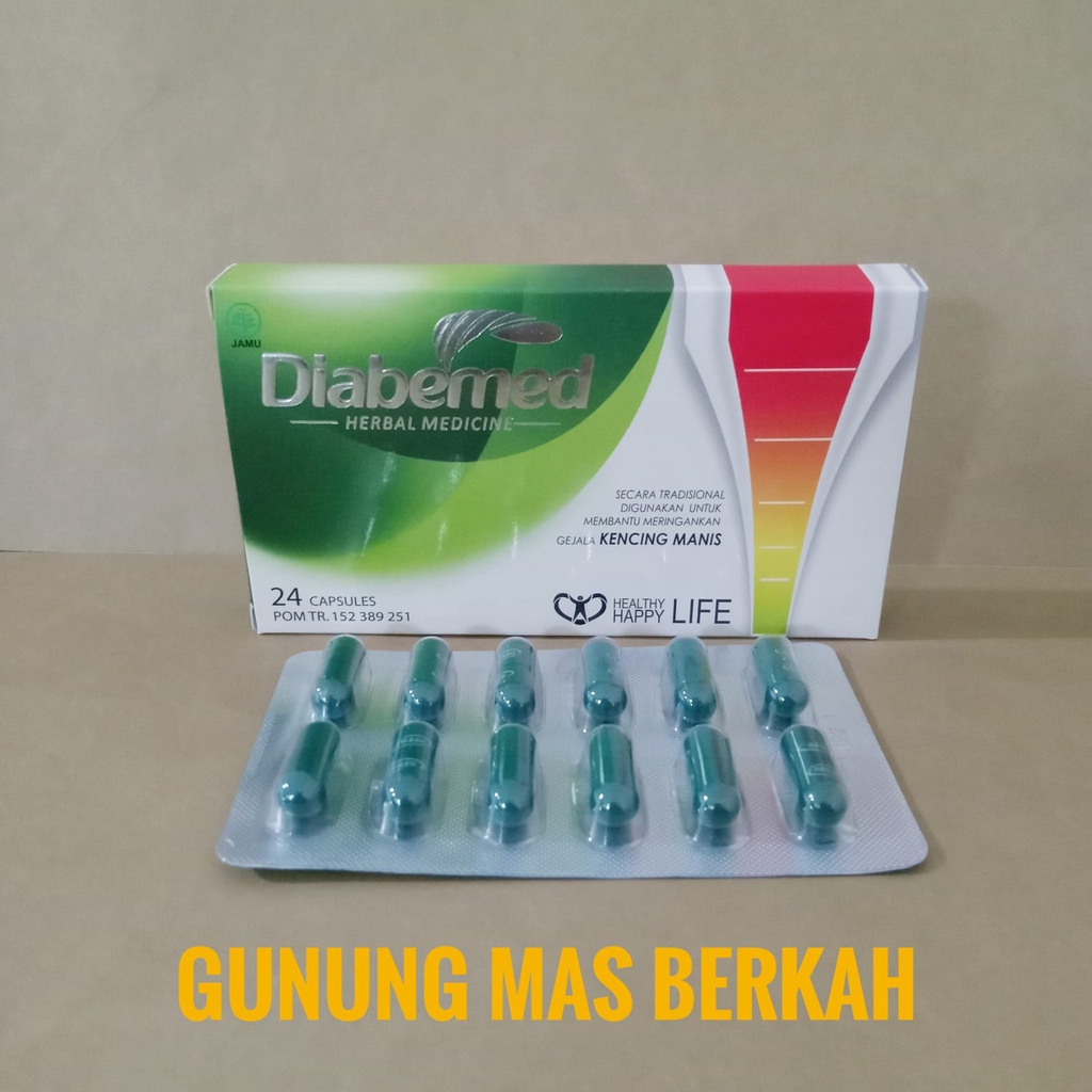 Jual DIABEMED ISI 24 KAPSUL Diabemed isi 24 Kapsul - Mengatasi dan ...