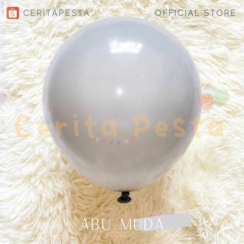 Jual Balon 5 inch warna Retro satuan / Balon 5 inch warna unik / Balon ...