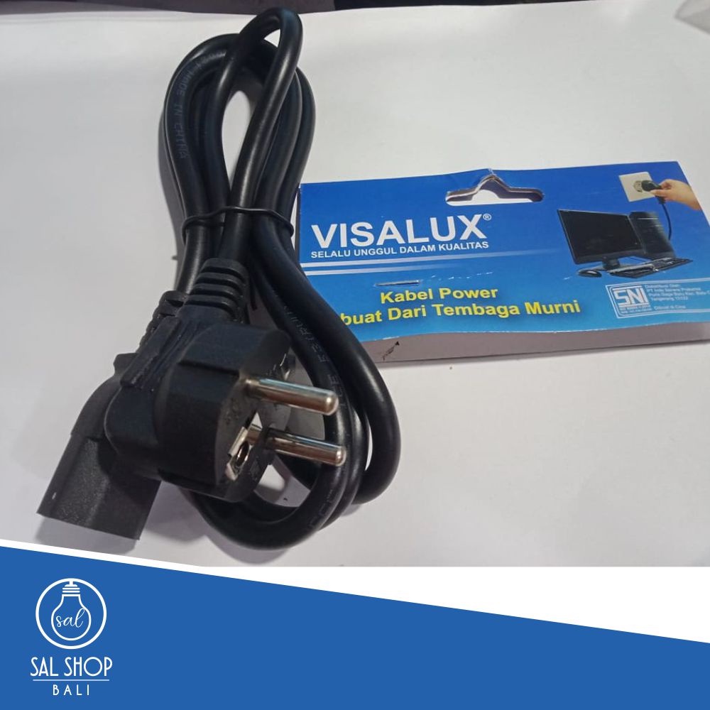 Jual Kabel Power Komputer / Magicom Visalux 1.4 Meter 2 Pin MURAH ...