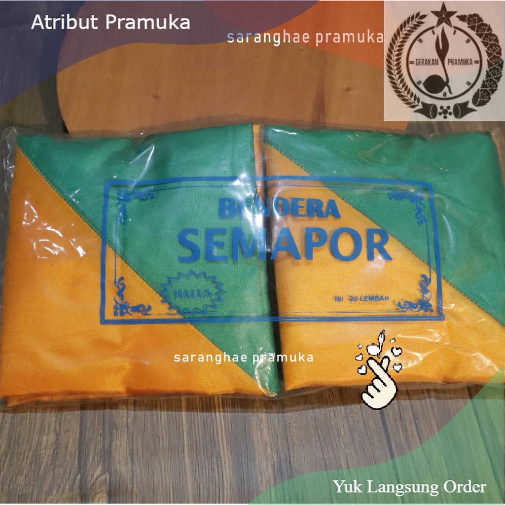 Jual Bendera Semaphore Semapor Pramuka Simapor Bendera Semapor ...