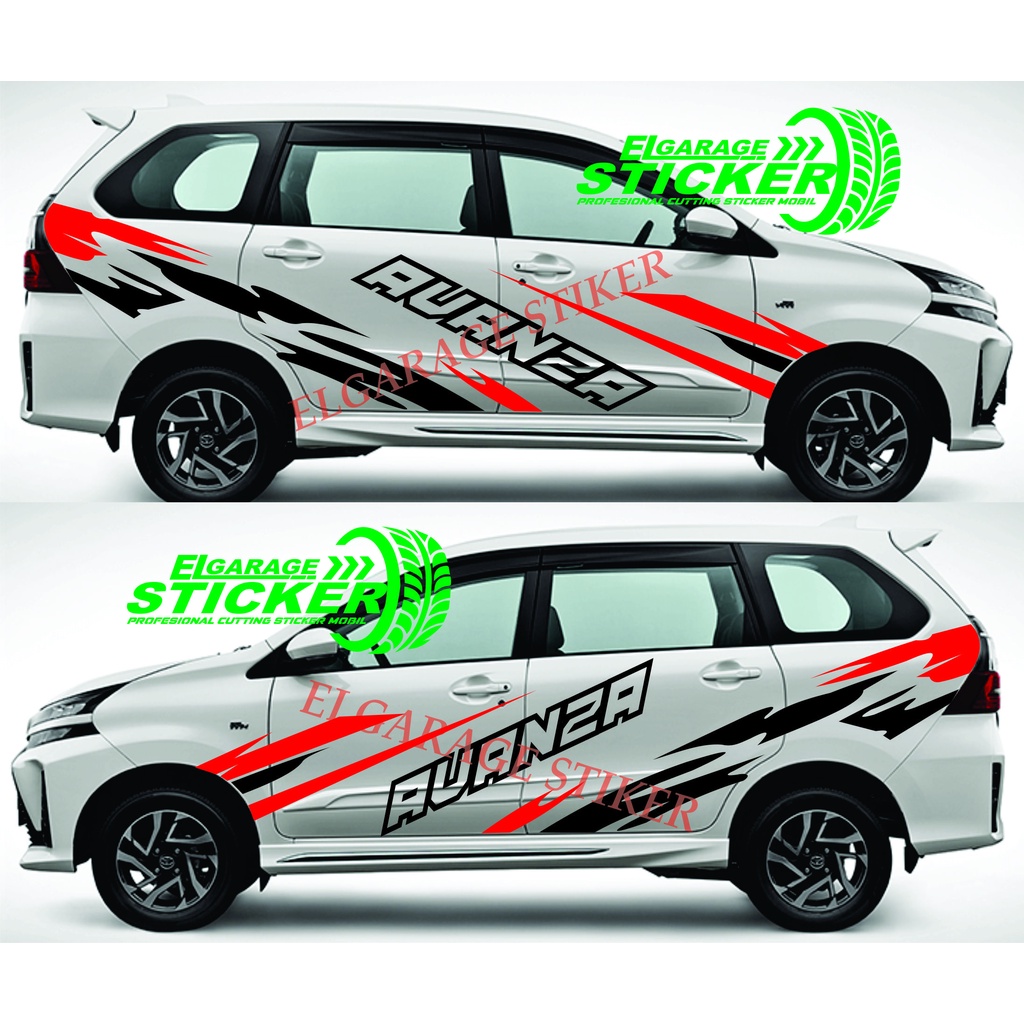 Jual Stiker mobil toyota avanza stiker full body mobil avanza cutting ...