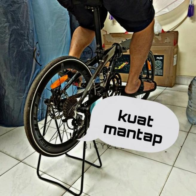 Jual standar paddock lipat sepeda mtb / gunung /selli / pedok lipat ...