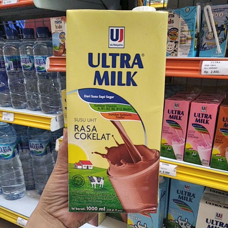 Jual ultra milk UHT cokelat 1000ml | Shopee Indonesia