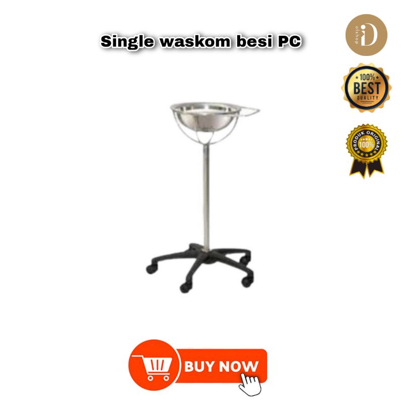 Jual Troli Trolley Single Double Waskom Klinik Rumah Sakit Besi PC ...