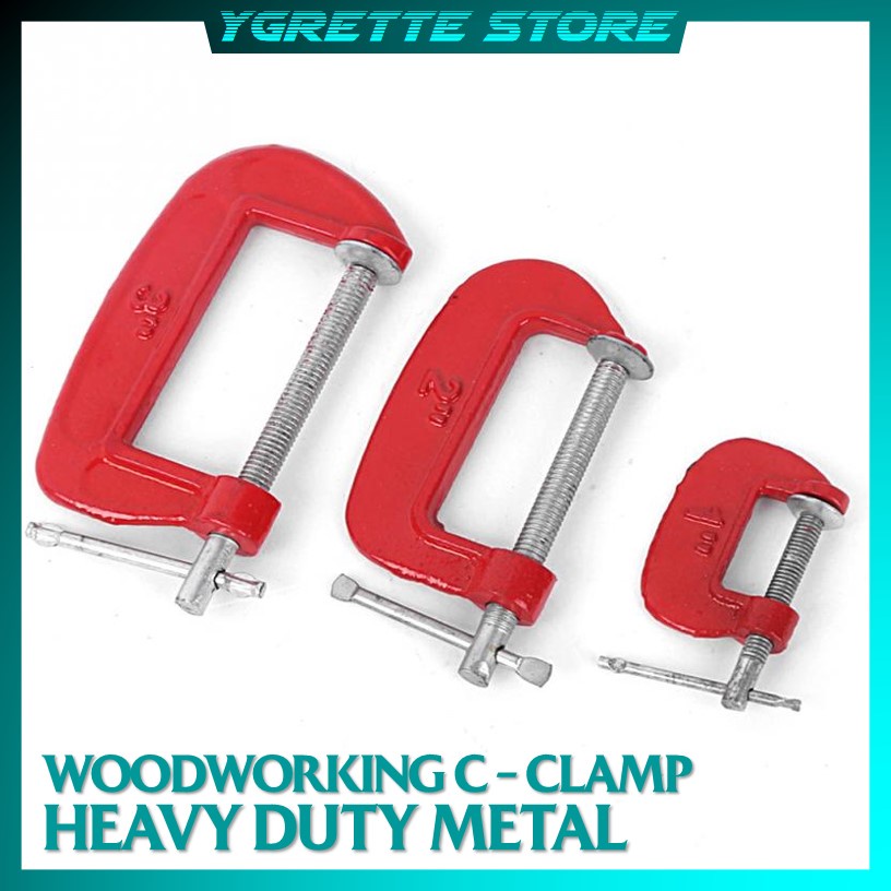 Jual YGRETTE - TOOKIE KLEM C KAYU WOODWORKING PENJEPIT MODEL TYPE C ...