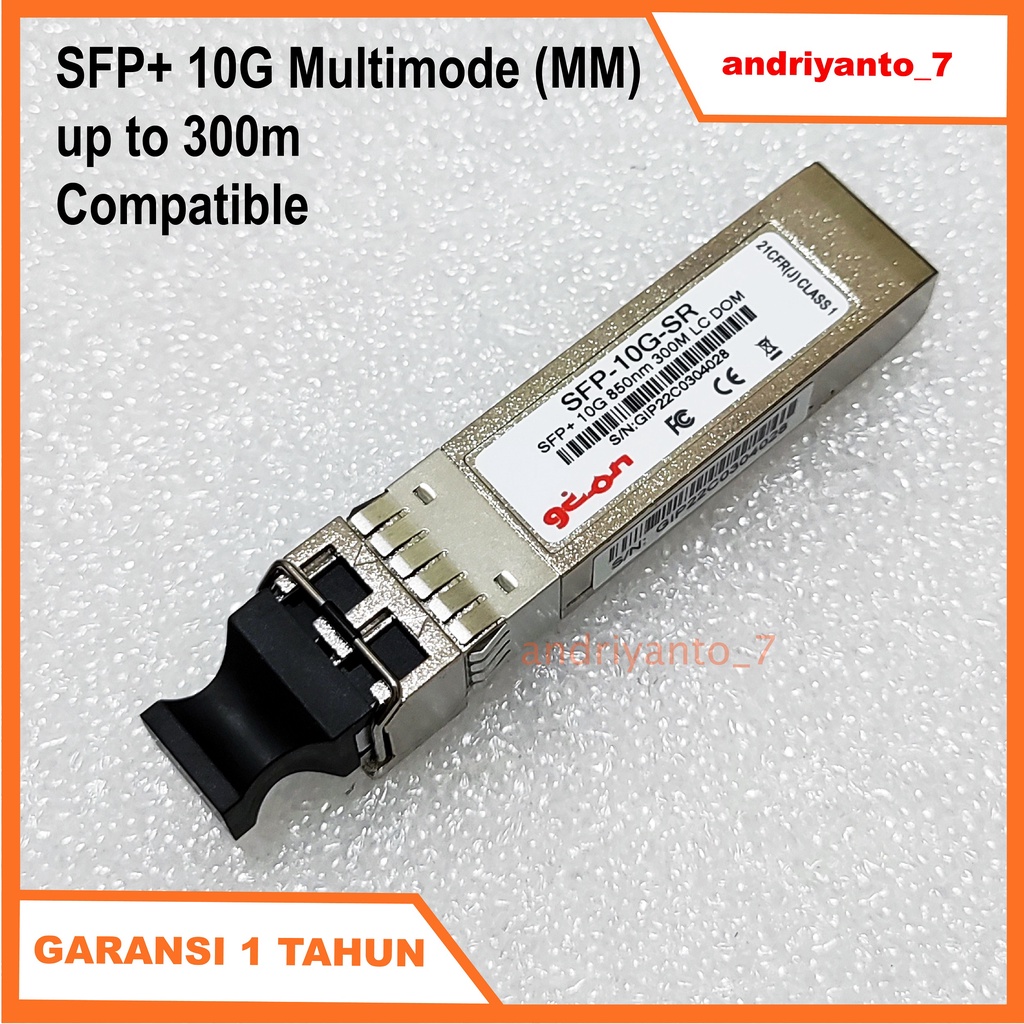 Jual SFP-10G-SR Compatible Cisco 10G Multimode | Shopee Indonesia