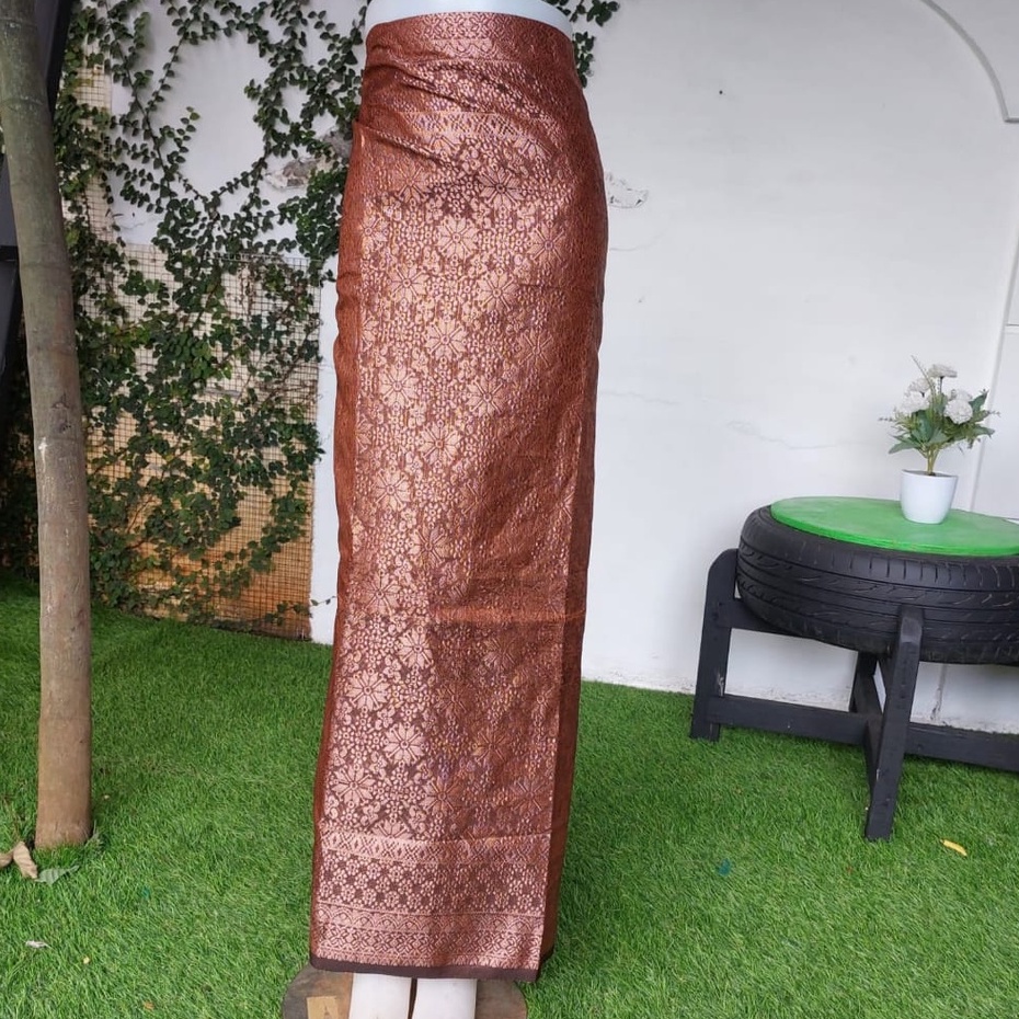 Jual NEW ARRIVAL ROK SONGKET TERMURAH//BAHAN KAIN SONGKET PREMIUM ...