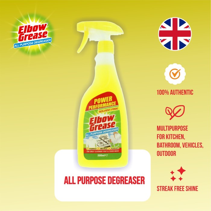 Jual Cleaner Elbow Grease Power Degreaser 500Ml | Shopee Indonesia