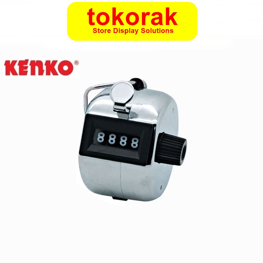 Jual HAND TALLY COUNTER KENKO STAINLESS ALAT HITUNG CEPAT ZIKIR MANUAL ...