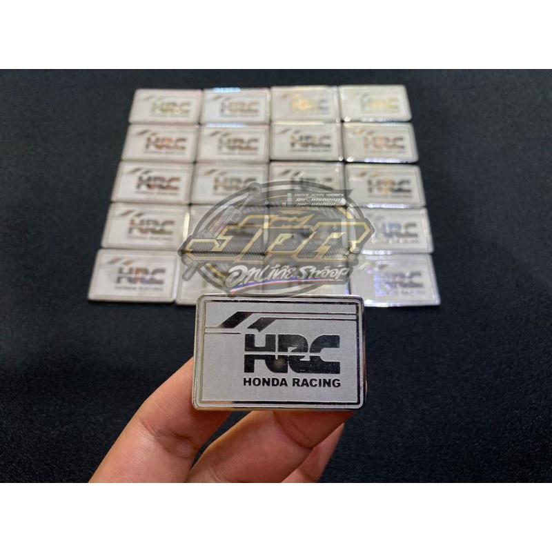 Jual emblem cover sensor Vario macam" pilihan desain (Ohlins,HRC,protie ...