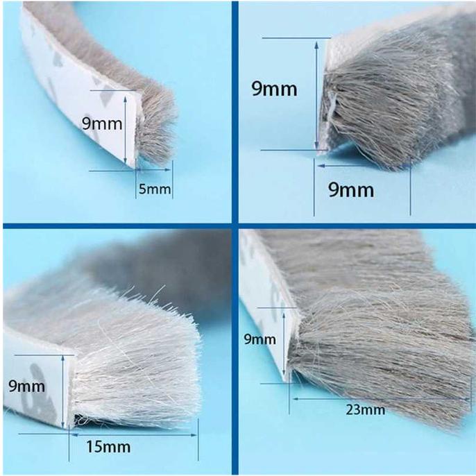 Jual Door & Window Seal Moher Mohair Sliding Door Original Peredam ...
