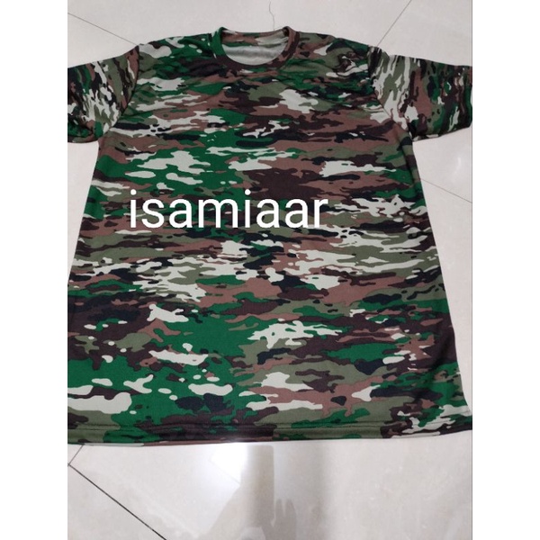 Jual KAOS LORENG TNI AD TERBARU /BAHAN DREIFIT | Shopee Indonesia