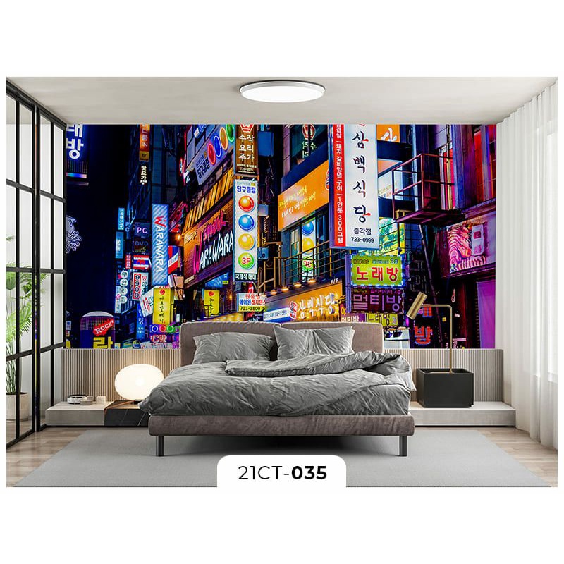 Jual Wallpaper Dinding Tema Perkotaan - Wallpaper Tema Korean Street ...