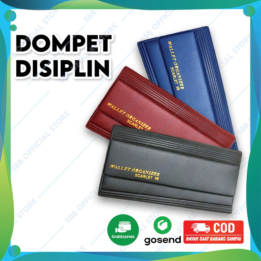 Jual DOMPET DISIPLIN Keuangan Bulanan Polos Mini Gratis Kertas Tanggal ...