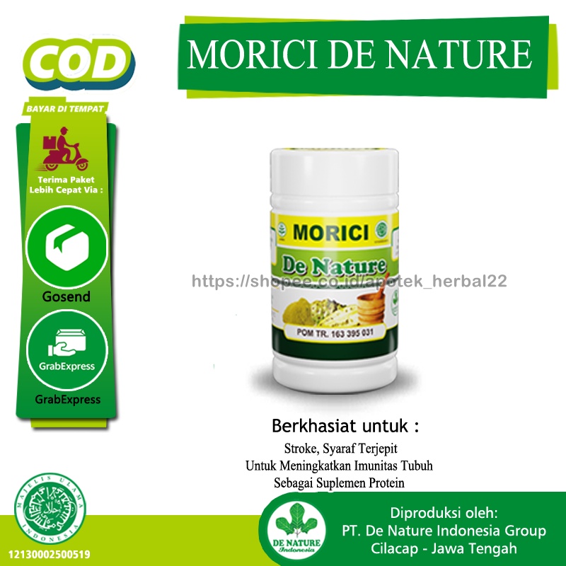 Jual MORICI DENATURE Obat Setruk Stroke Strok Struk Lemah Syaraf Saraf ...