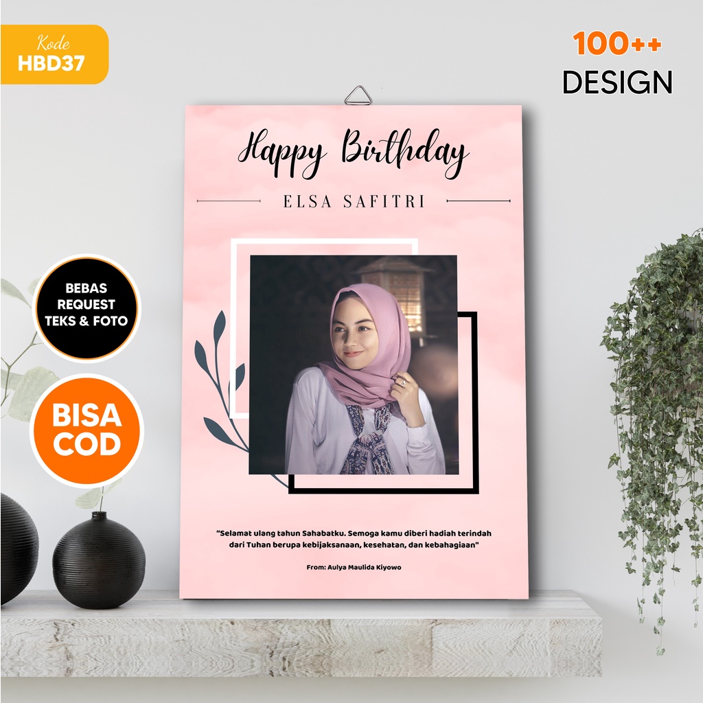 Jual Cetak Foto Kado Hadiah Ulang Tahun Wisuda Pernikahan Hiasan ...