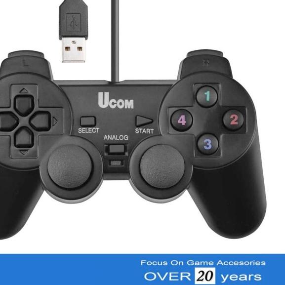 Jual Double Joystick Gamepad USB Stik Stick DualShock Komputer PC ...