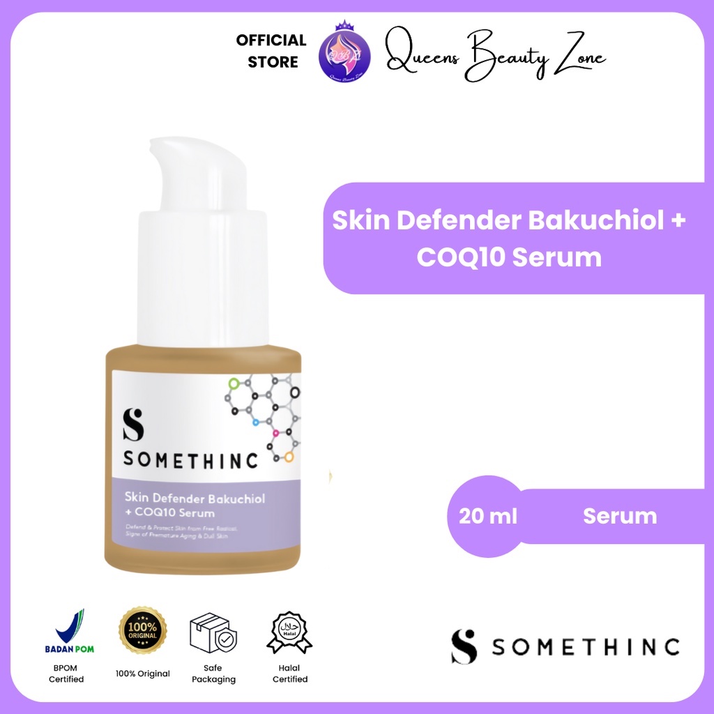 Jual SOMETHINC Skin Defender Bakuchiol + COQ10 Serum - Menetralkan ...