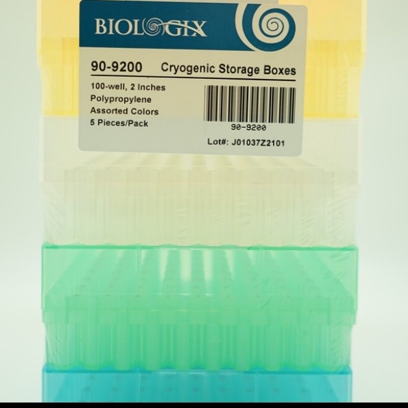 Jual Cryogenic Storage Box Cryobox Plastic 100 well 5 pcs Biologix 90 ...