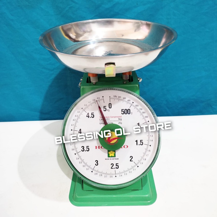 Jual Timbangan Duduk Jarum 5KG Body Besar / Timbangan Made in Vietnam 5 ...