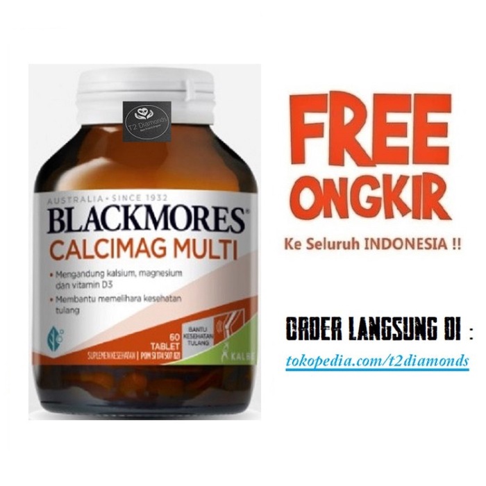 Jual BLACKMORES BLACK MORES CALCIUM CALCIMAG MULTI ISI 60 TABLET | Shopee Indonesia