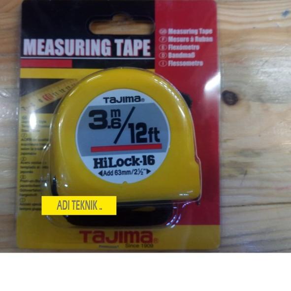 Jual Meteran Hi-Lock Tajima 3 meter 12 feet original jepang | Shopee ...