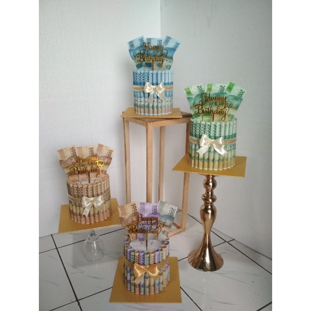 Jual Hadiah unik / Kue ulang tahun unik / Bouquet Bunga Bucket/ Hadiah ...