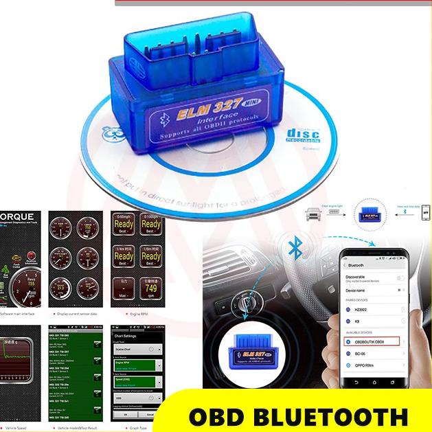 Jual Banyak Dipakai - OBD SCANNER ELM327 SUPER MINI OBD OBD2 V2.1 ATAU ...