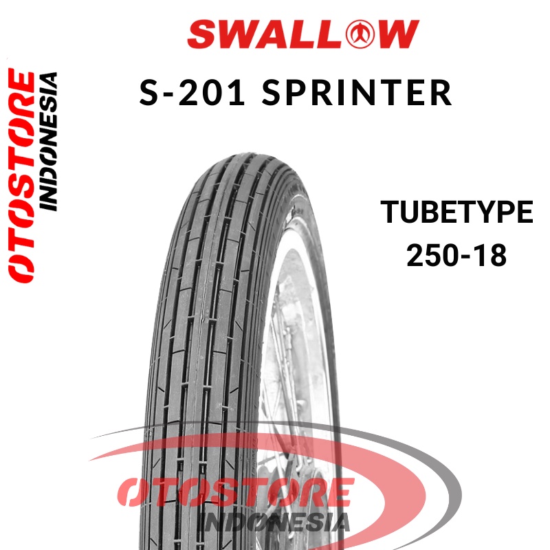 Jual Ban Luar Motor Swallow S-201 (S201) SPRINTER 250 275 RING 18 250-18, 275-18 S-201 Sprinter ...