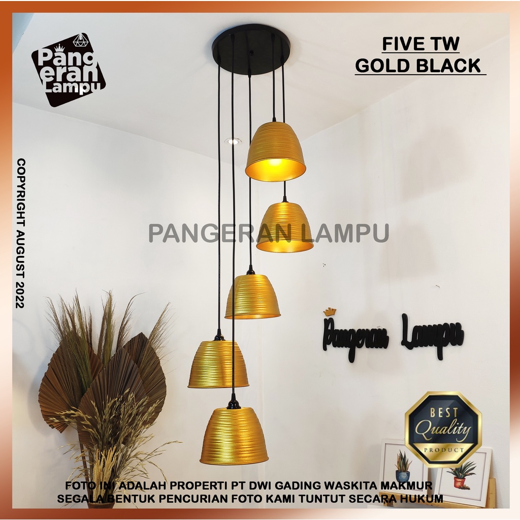 Jual Lampu Gantung / Lampu Hias / lampu Void Estetik industrial Modern ...