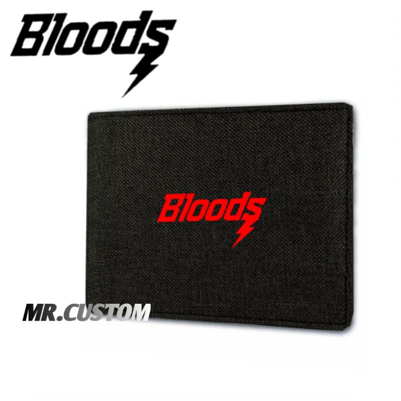 Jual Dompet kanvas premium/dompet distro pria wanita lokal BLOODS ...