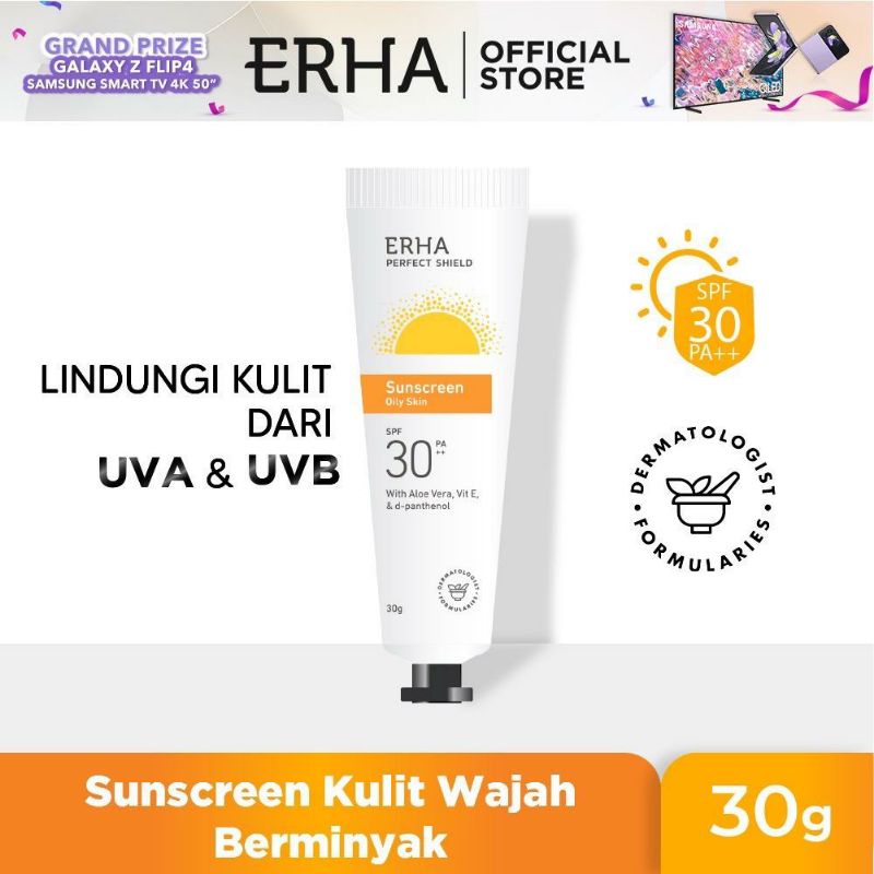 Jual ERHA DERMATOLOGY - ERHA Perfect Shield Normal to Oily Skin SPF30 ...