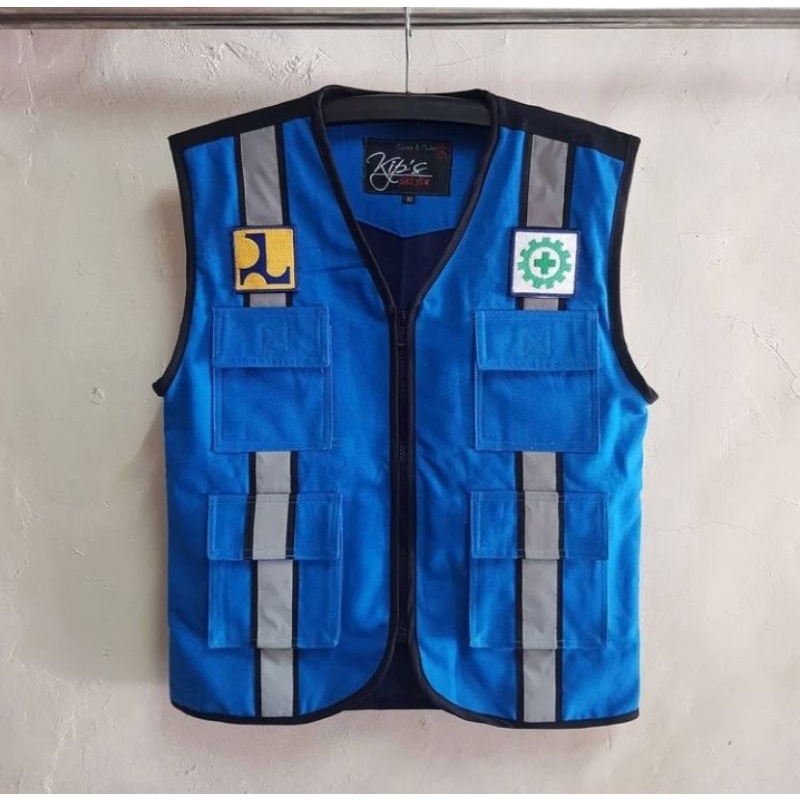 Jual rompi pupr|rompi proyek|rompi lapangan|rompi safety(custom logo ...