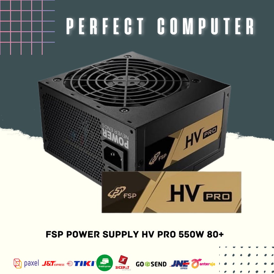 Jual FSP Power Supply HV PRO 550W 80+ | Shopee Indonesia