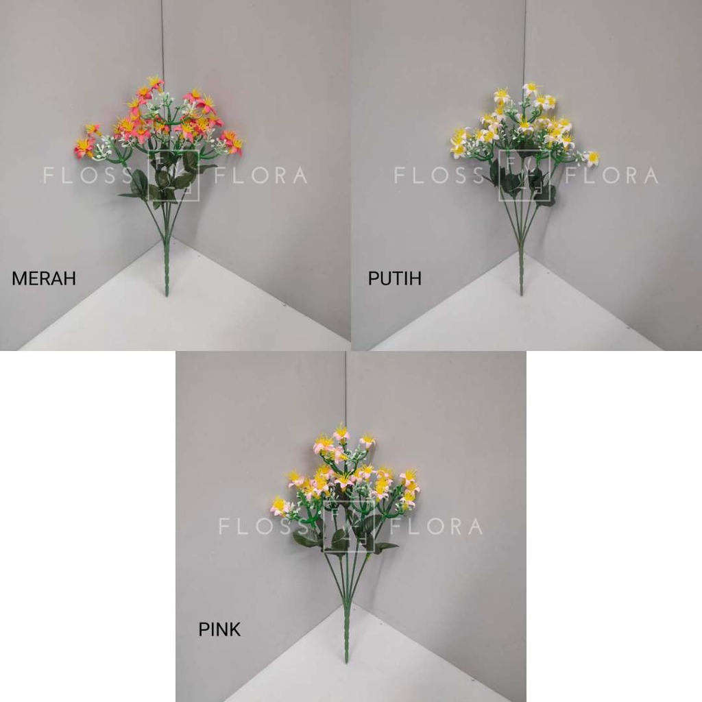 Jual Bunga Artificial / Bunga Palsu / BELI 1 GRATIS 1 / Forget Me Not ...