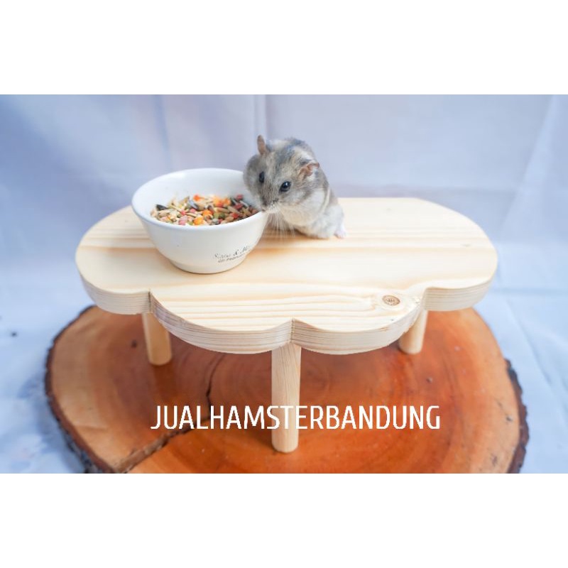 Jual Meja Kayu Hamster Bentuk Awan / Cloud | Platform Wheel Kayu Awan ...