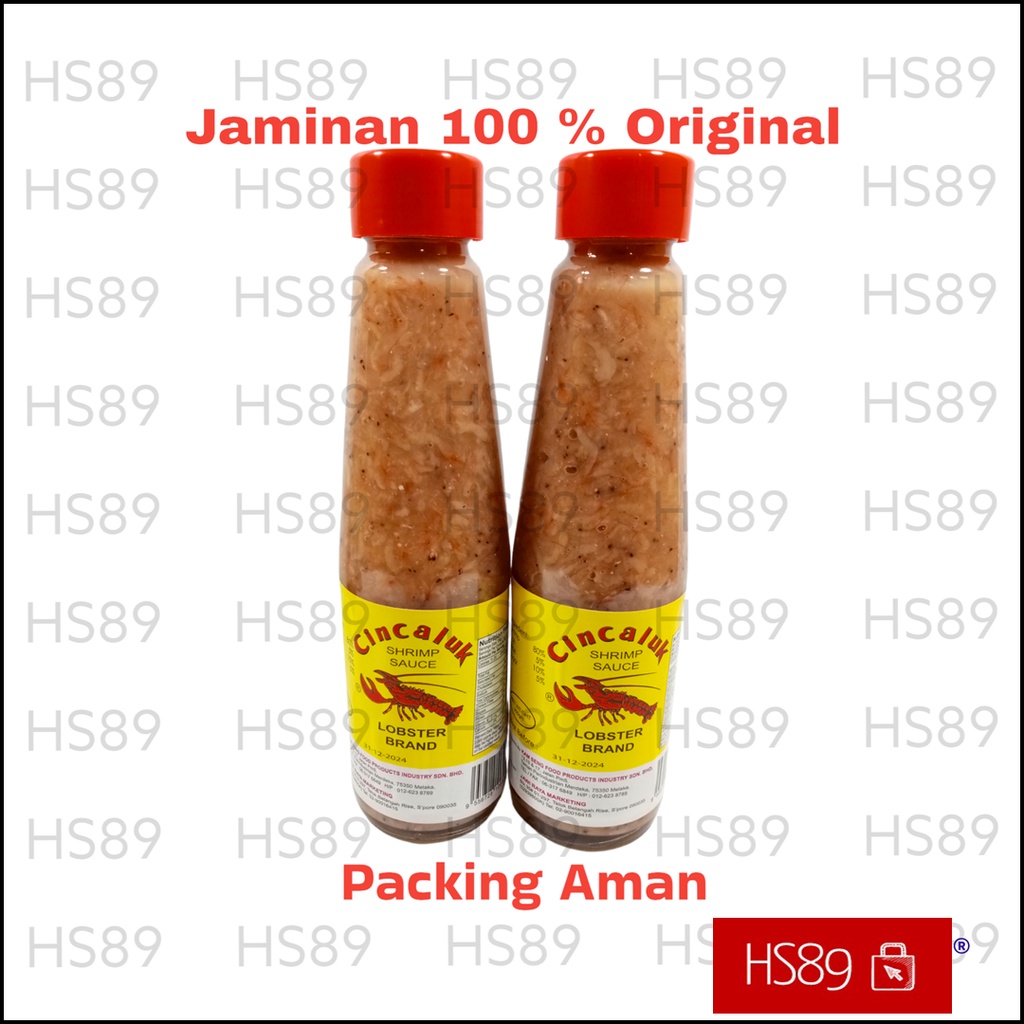 Jual Cincalok Malaysia - He Koi - Cincalok Cap Udang Galah Lobster ...
