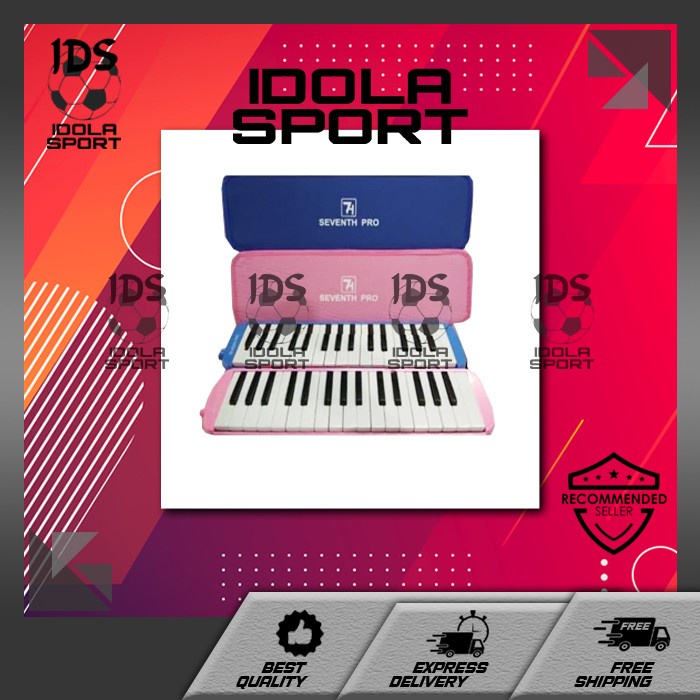 Jual Pianika SEVENTH PRO / KANSA BOX TAS tombol do re mi murah LENGKAP ...