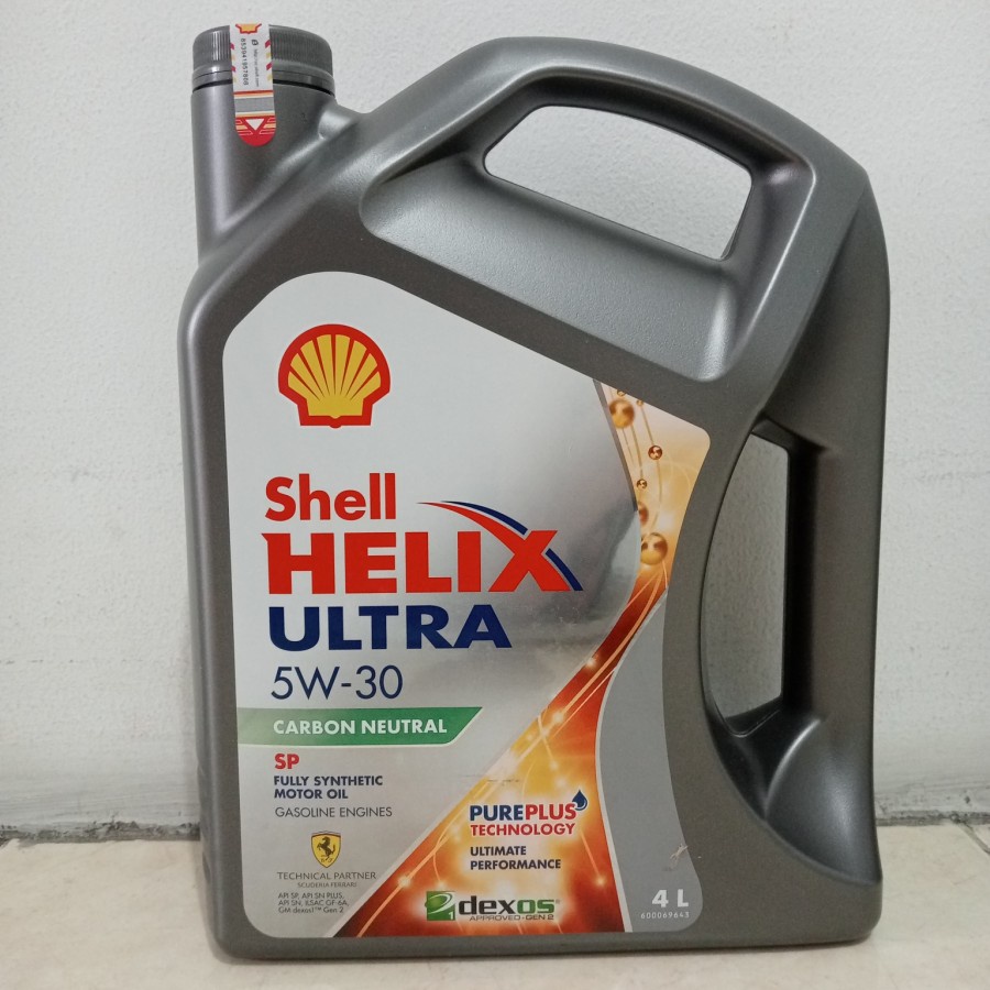 Jual Oli Mesin Shell Helix Ultra 5W-30 100% ORIGINAL dengan kemasan New ...