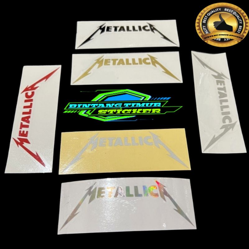 Jual STICKER TULISAN METALICA CUTTING | Shopee Indonesia