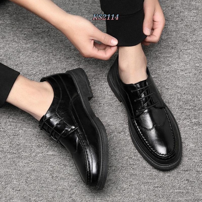 Jual [NEW] KANOSUE MEN PANTOFEL WEDGES SHOES KS2114#Realstock IQ ...