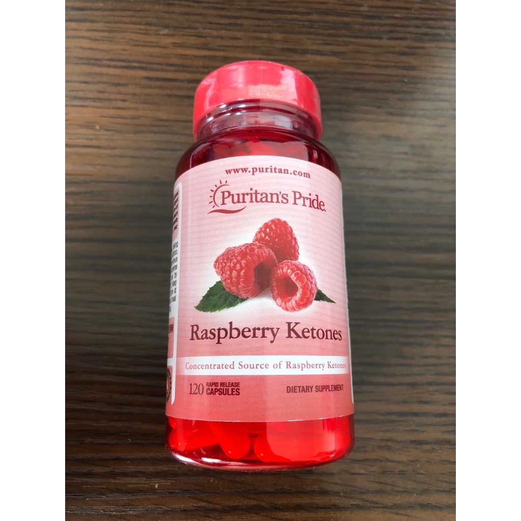 Jual Puritans Pride Raspberry Ketones 120 capsules ORIGINAL USA #51506 u/ MEMBAKAR LEMAK TUBUH ...