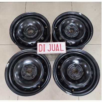 Jual Velg kaleng wuling r15 pcd 4x114 -velg saja tanpa ban- | Shopee Indonesia